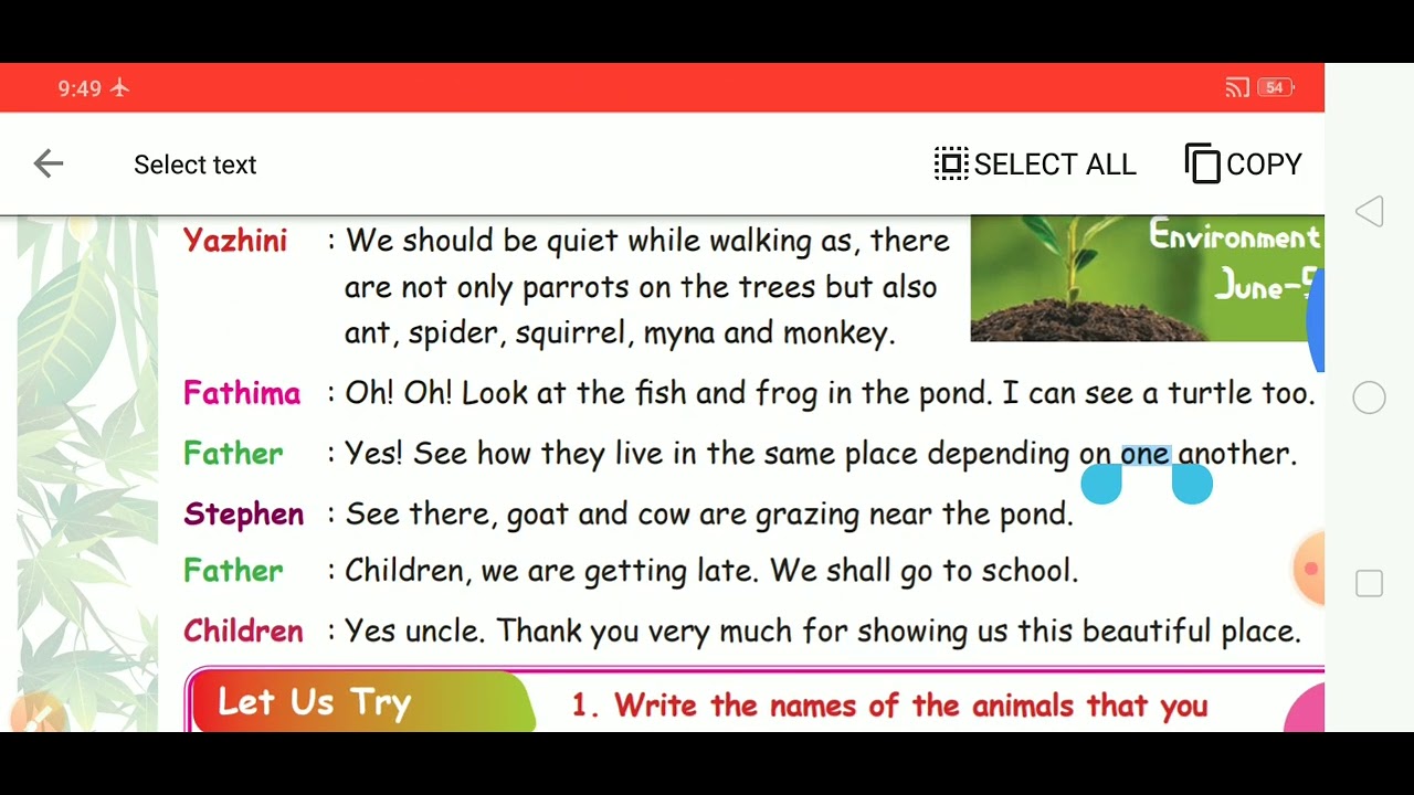 STD 3 TERM 3 SCIENCE LESSON 1 OUR ENVIRONMENT pg 57-59 PART 1 - YouTube