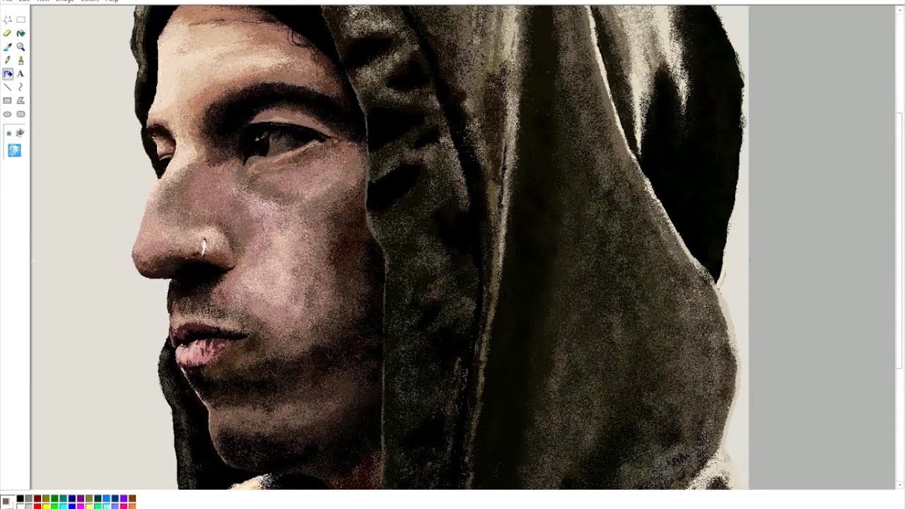 Drawing Josh Dun in Microsoft Paint //SPEEDPAINT #5// - YouTube