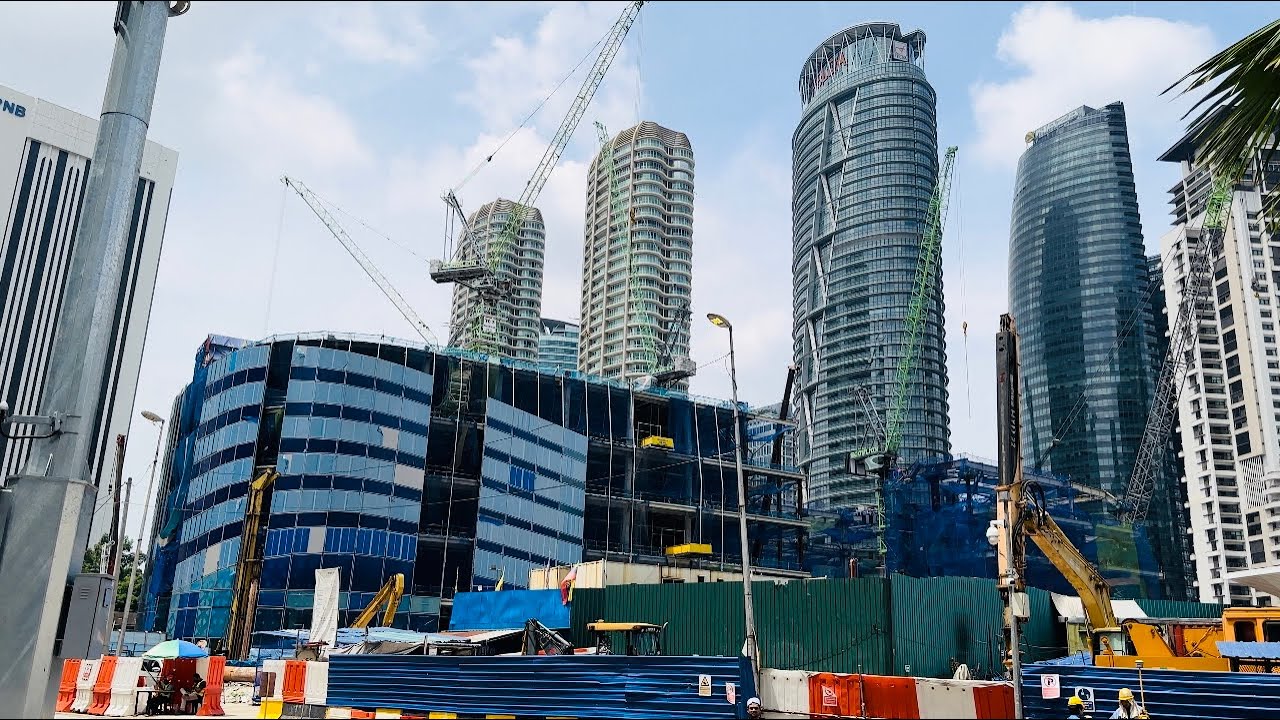 [4K60FPS] KLCC Lot L and M Podium | Masjid Asy-Syakirin KLCC (Malaysia ...