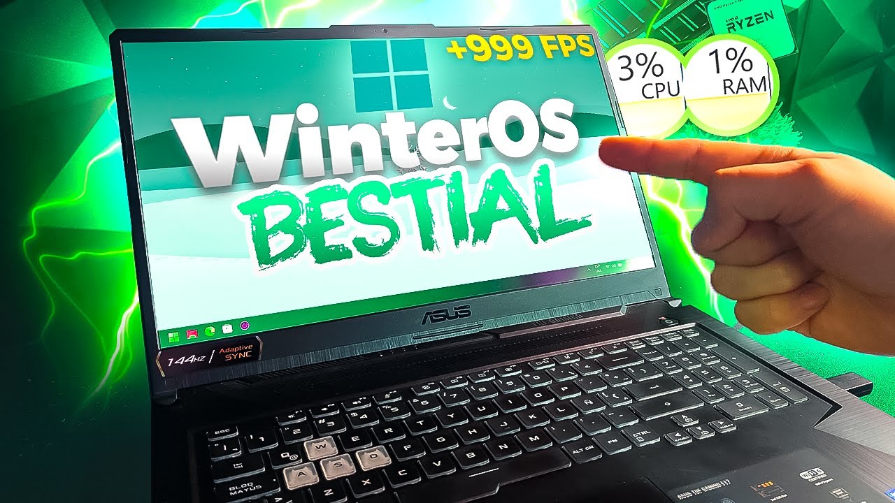 Nuevo WinterOS 2023 MAS OPTIMIZADO/ El Mejor Windows / Máxima Velocidad ...