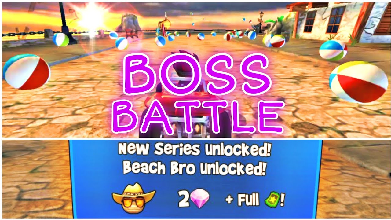 Beach Buggy Racing Android Gameplay | Rez VS Beach Bro | Boss Battle ...