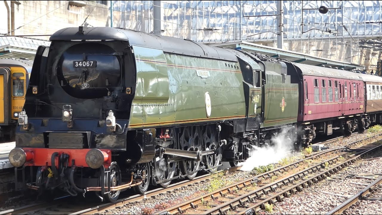 34067 Tangmere at Carlisle 23 04 22 - YouTube
