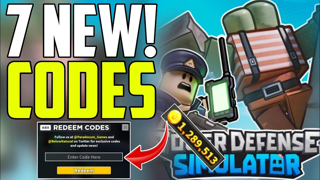 ⚠️NEW BOSS!!⚠️ TOWER DEFENSE SIMULATOR ROBLOX CODES 2025 - TOWER DEFENSE CODES 2025 - TDS - YouTube