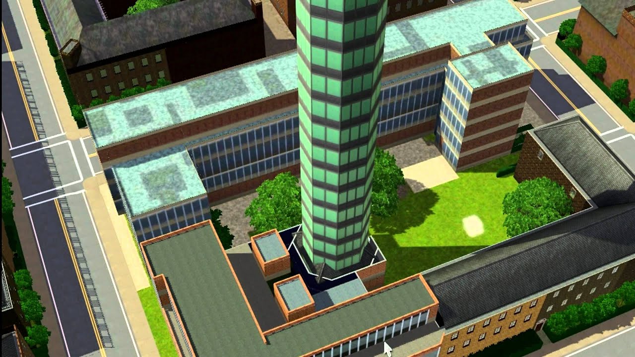 sims 3 - london world gets bigger, new buildings. - YouTube
