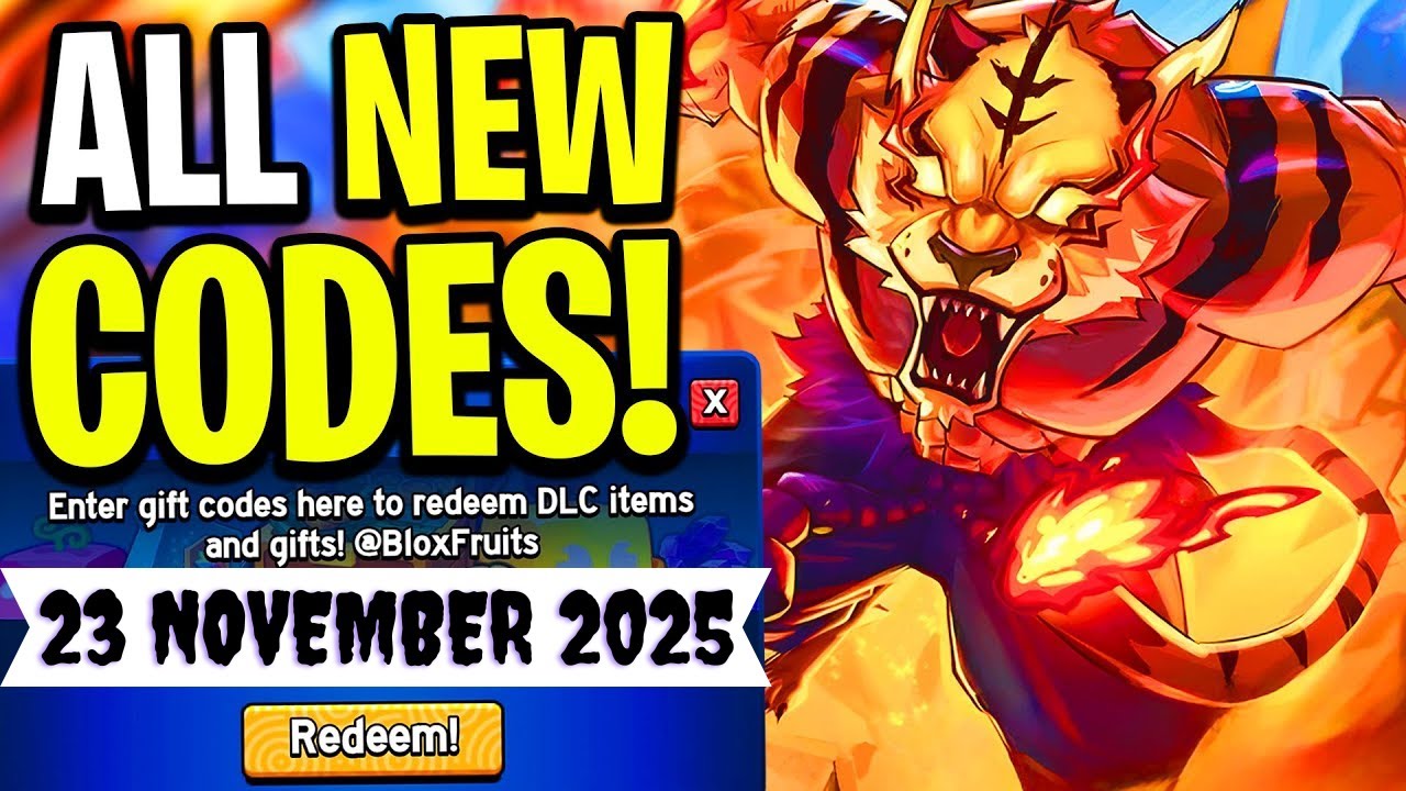 *23 NEW CODES* ALL NEW WORKING CODES IN BLOX FRUITS 2025! ROBLOX BLOX ...