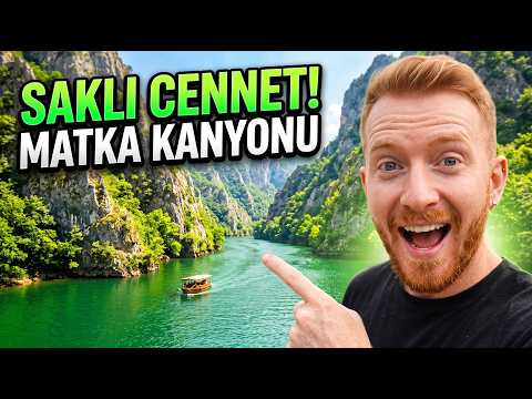 Bu Manzara Gerçek Olamaz! | Matka Kanyonu Gezisi (Makedonya)