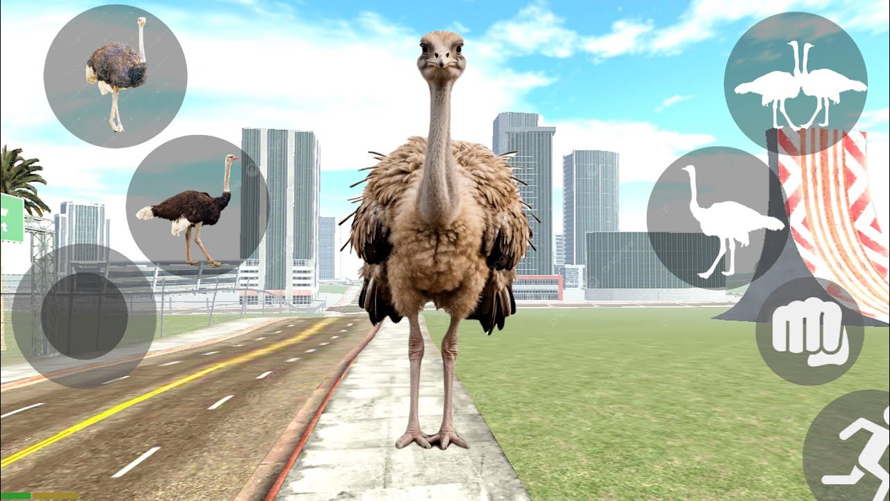Franklin Play Ostrich Mode In Indian Bikes Drawing 3D - YouTube