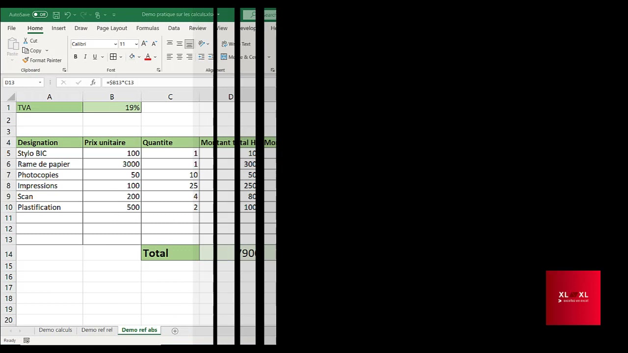 Comment utiliser le signe dollar $ dans ses formules Excel - YouTube