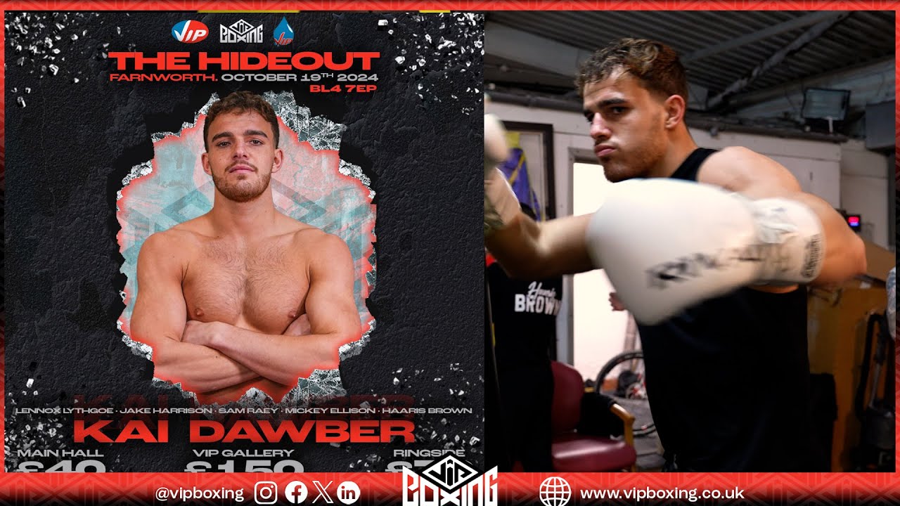 Kai Dawber talks about sparring top crusierweights in the Country in ...
