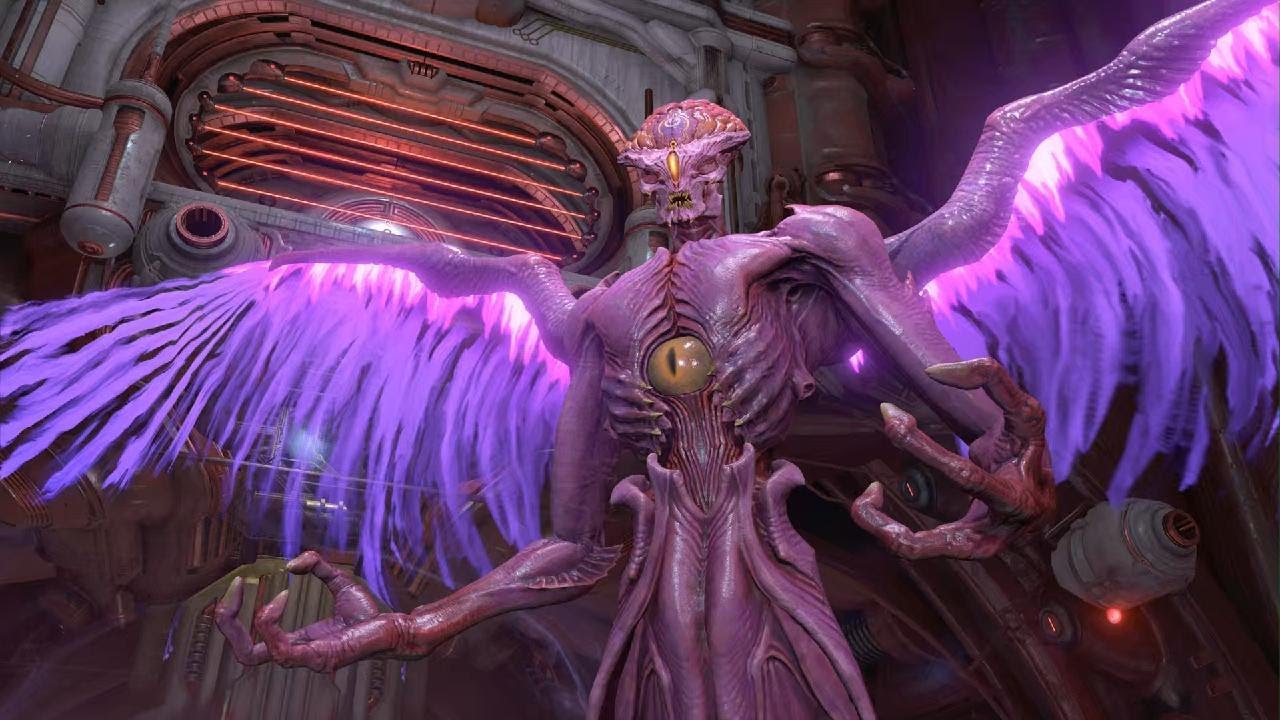 DOOM Eternal-Ancient Gods Part 1-Final Boss+Ending-Nightmare difficulty ...