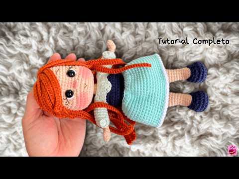 Gehäkelte Arielle, die Meerjungfrau Amigurumi | Für Anfänger | Einfach und Süß KOMPLETTES TUTORIAL