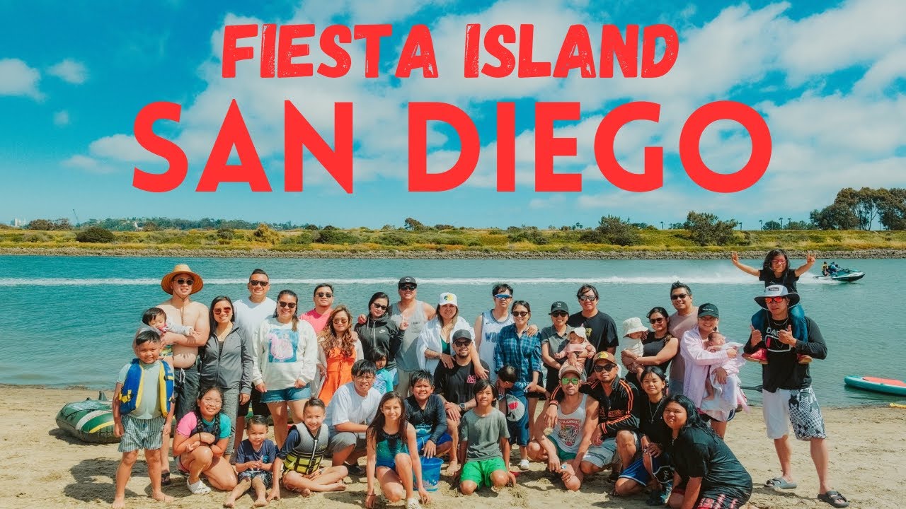 Fiesta Island San Diego CA 2024 - YouTube