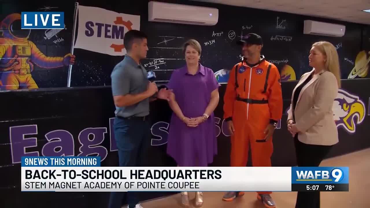 STEM Magnet Academy of Pointe Coupee is BACK-TO-SCHOOL - YouTube
