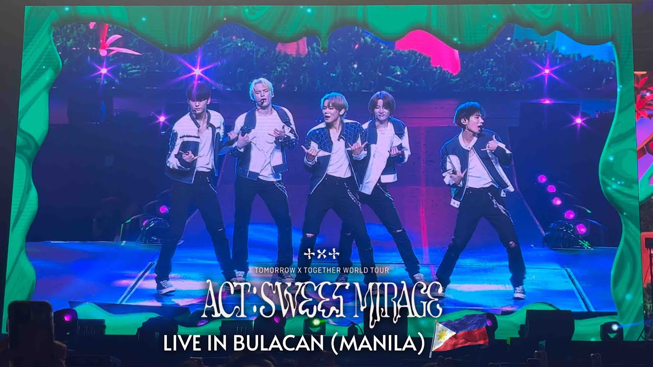 Happy Fools - TXT WORLD TOUR ACT: SWEET MIRAGE Live in Bulacan (Manila ...