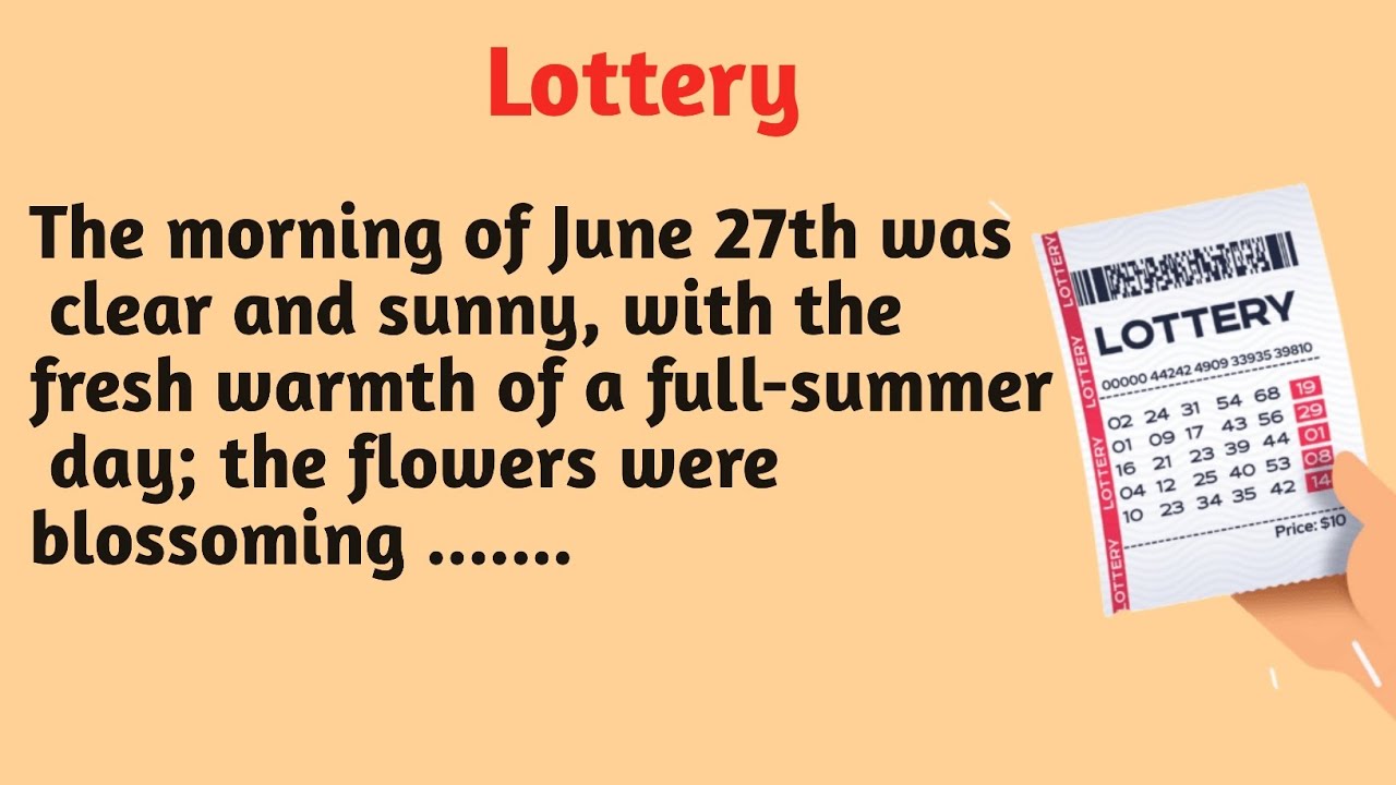 Learn English through Stories level 1 |lottery| story in english ...