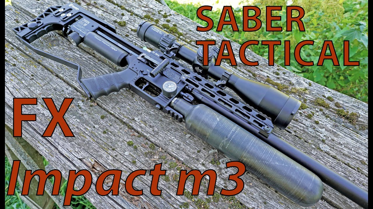 FX Impact m3 тюнинг Saber Tactical - YouTube