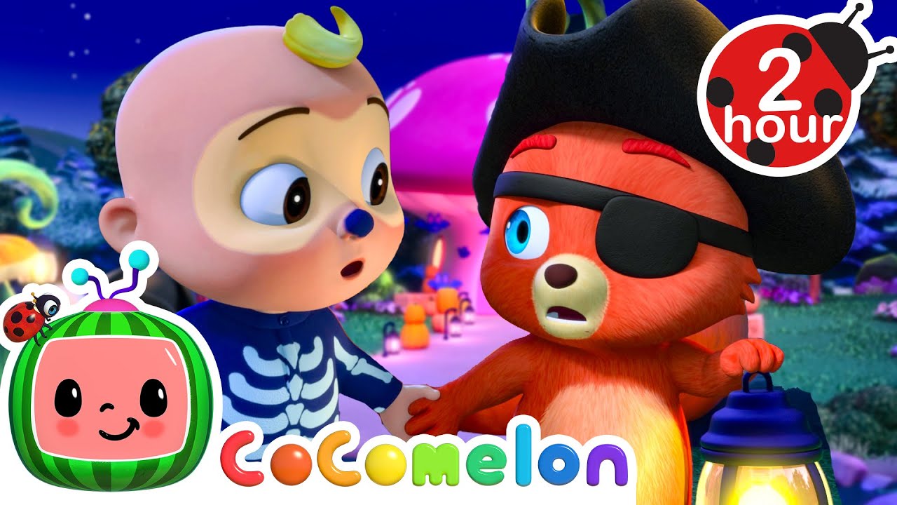 Funny Monsters & Halloween Fun! | JJ's Animal Time | Cocomelon Songs ...