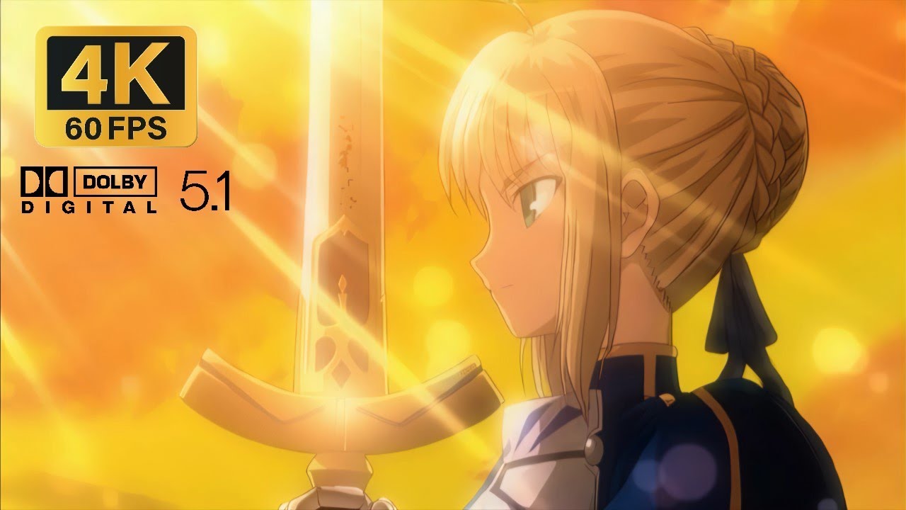 [Fate/stay night] OP 2 Version 1 Creditless [4K] [60FPS] [Dolby 5.1 ...