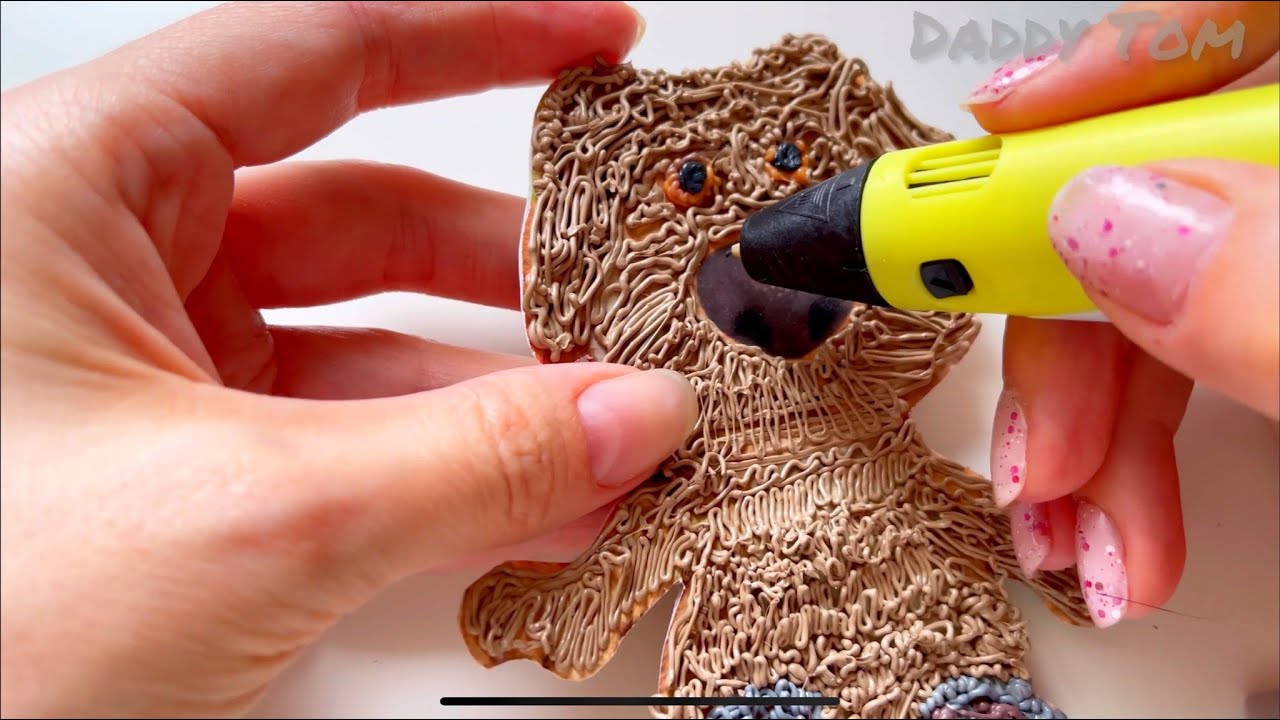 3d pen drawing My Talking Ben. DIY @daddytom5256 - YouTube