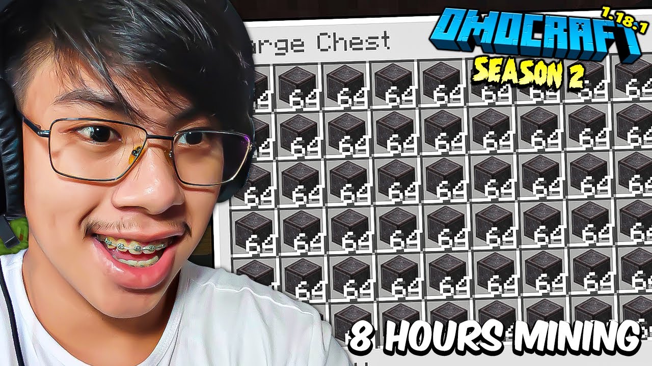 OMOCRAFT S2 #11 - 6 HOURS MINING IN OMOCRAFT (Last ep) - YouTube
