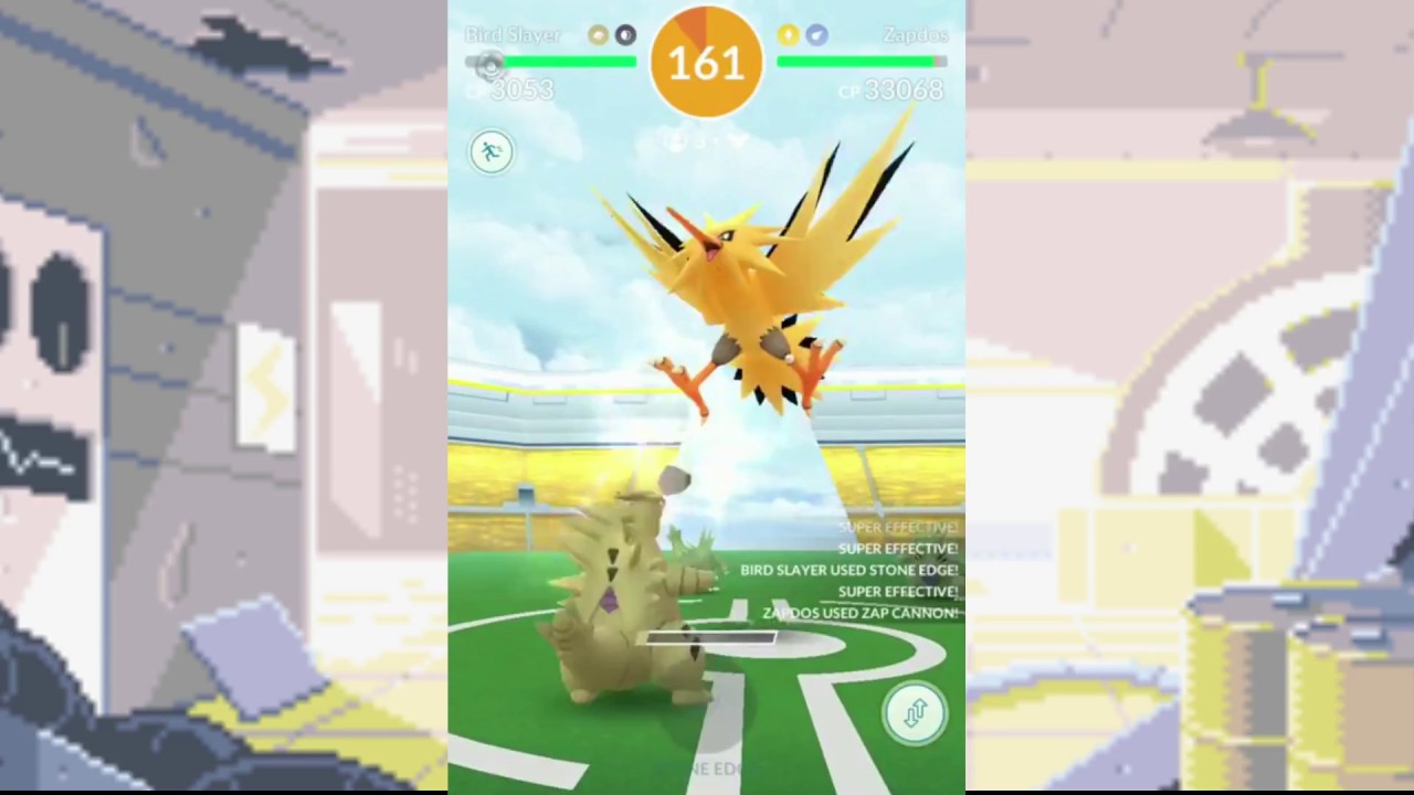 Trio'd a Weather Boosted Zapdos | Pokemon GO - YouTube