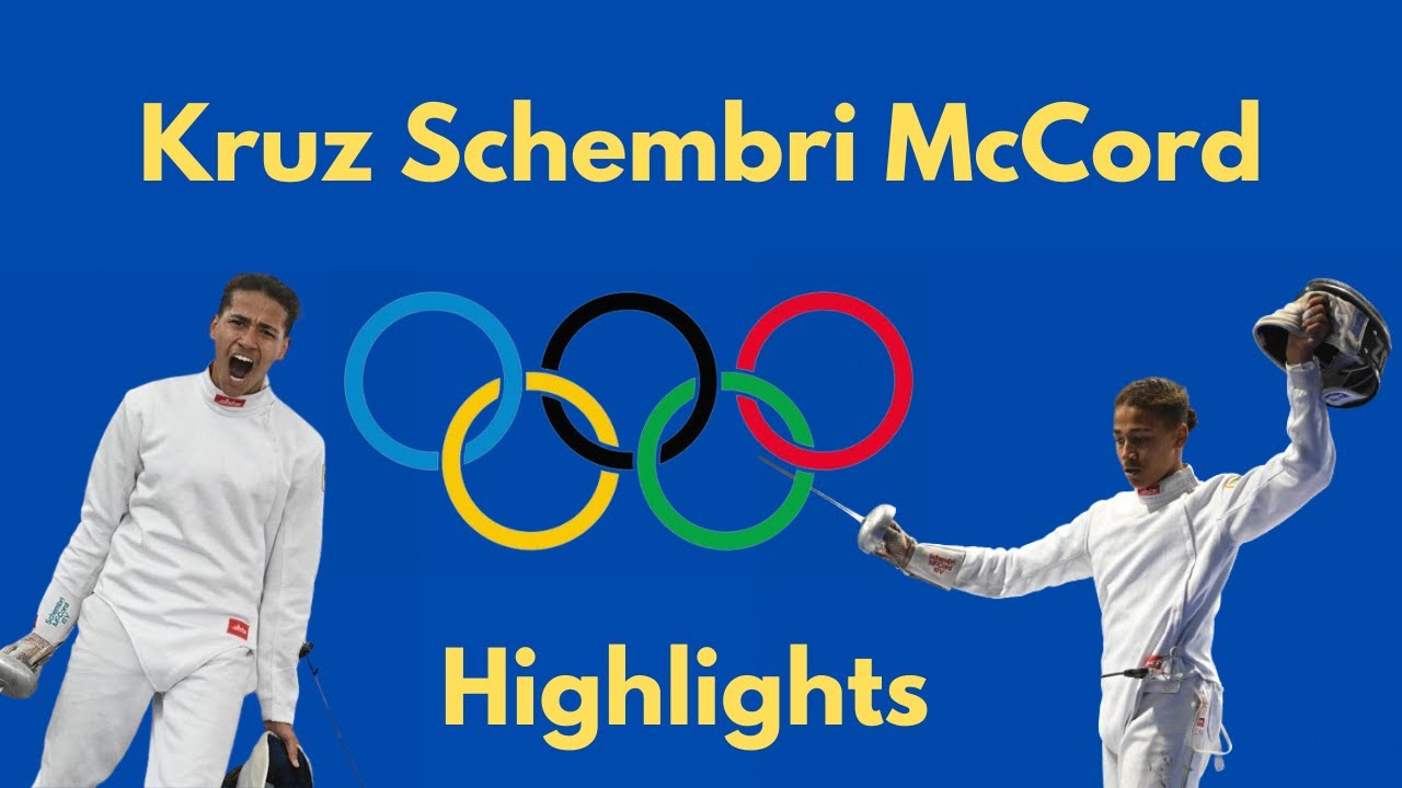 Kruz Schembri McCord Fencing Highlights - YouTube