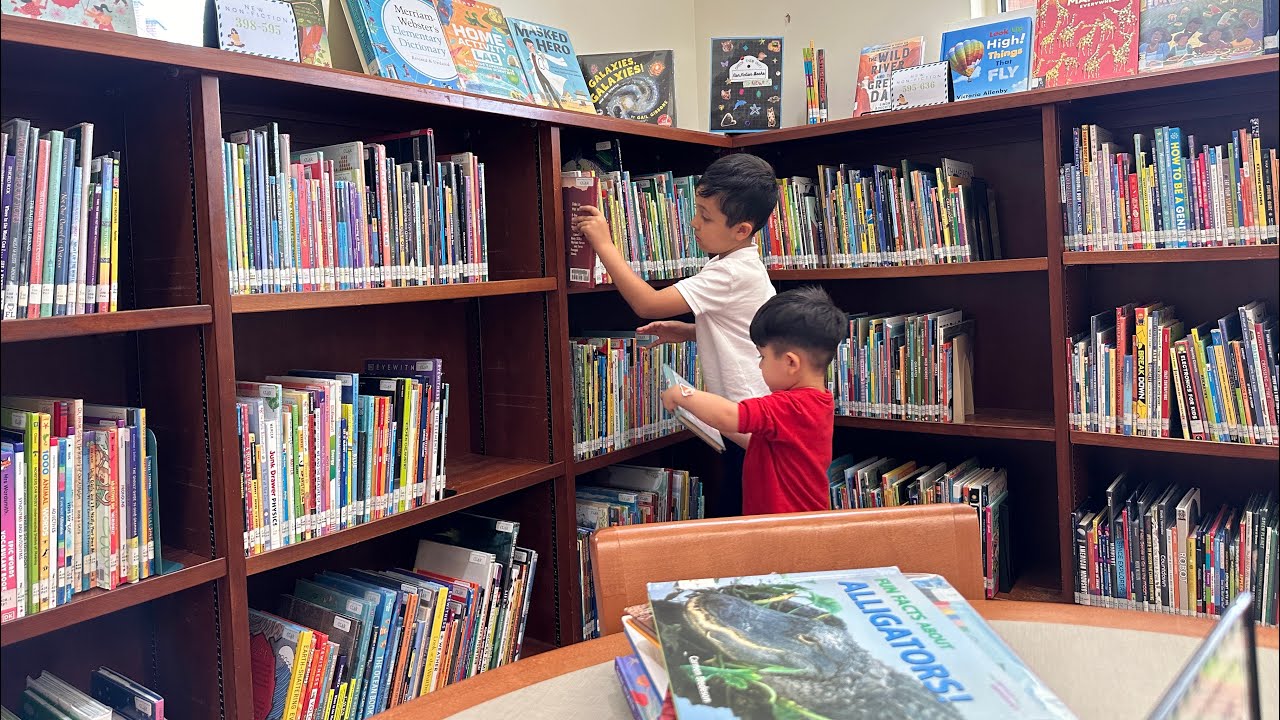 Picked my favorite books from Library - YouTube