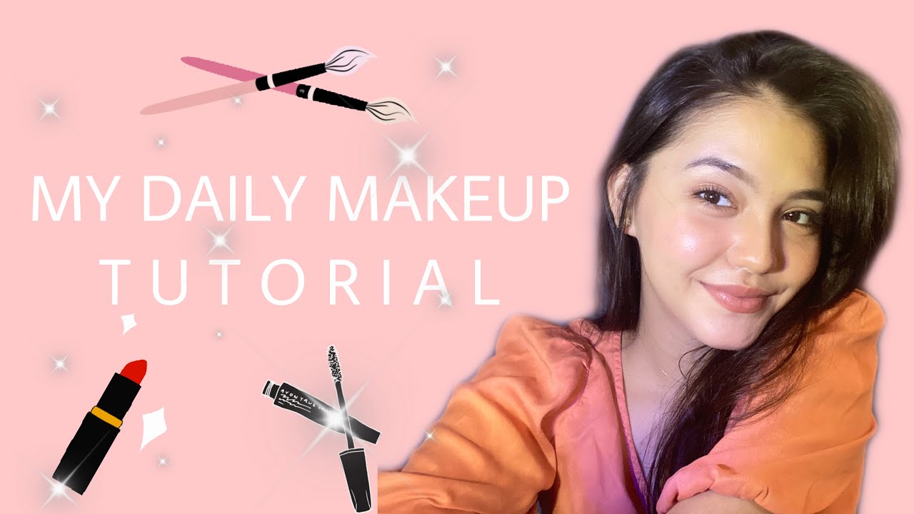 DAILY MAKEUP LOOK TUTORIAL ! #flawless #natural - YouTube