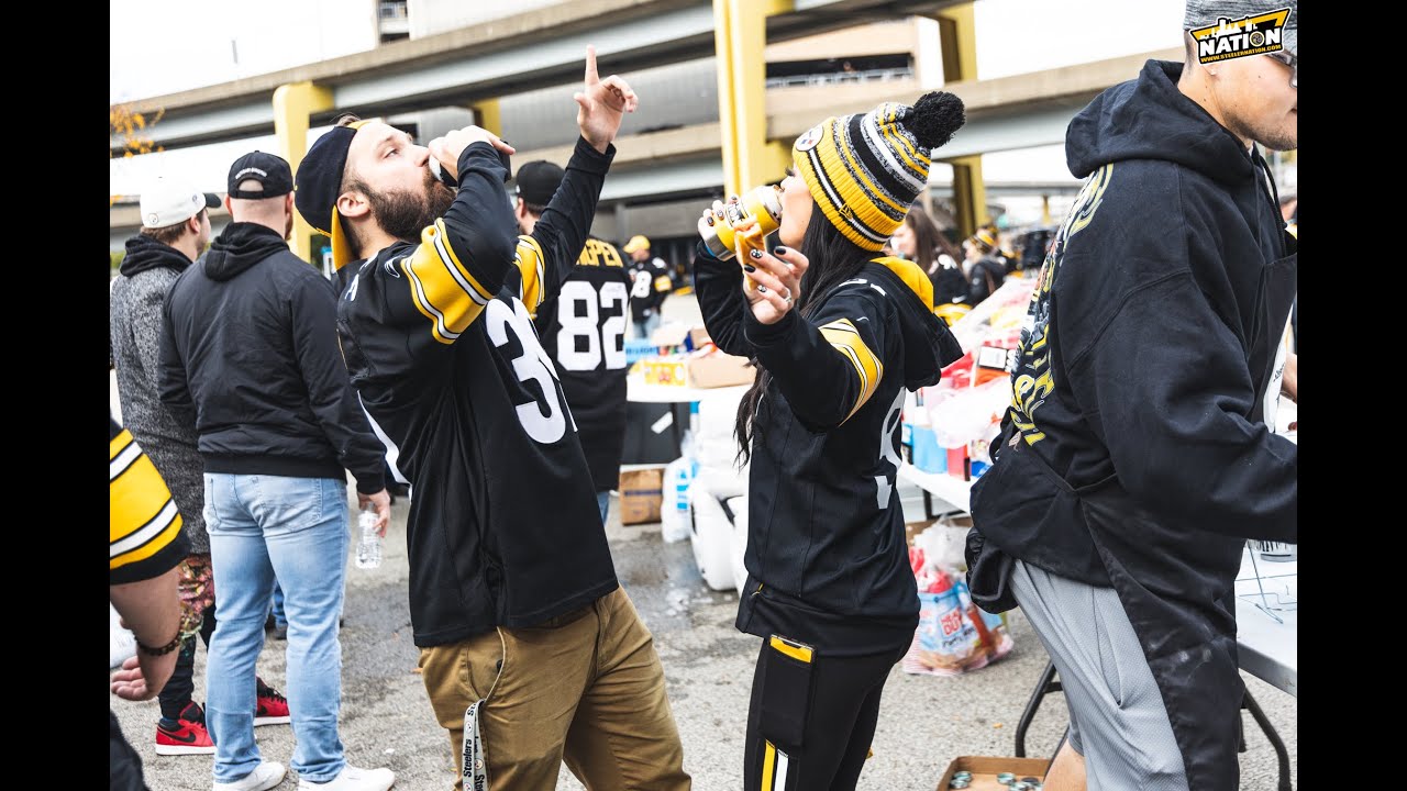 STEELER NATION TERRIBLE TAILGATE vs BENGALS - YouTube