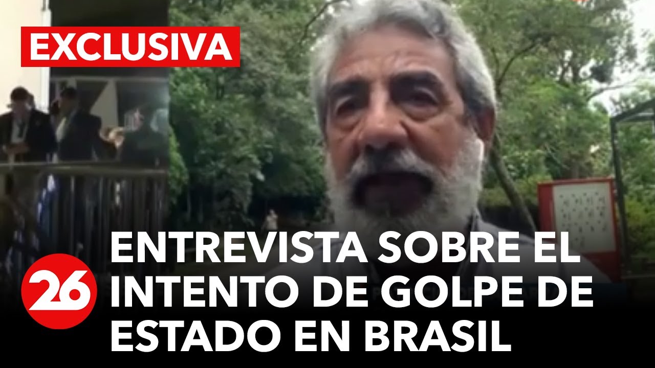 Entrevista en Canal 26 | Intento de golpe de Estado en Brasil | Videos ...