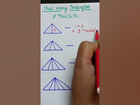 trick to find number of triangles.....maths - YouTube