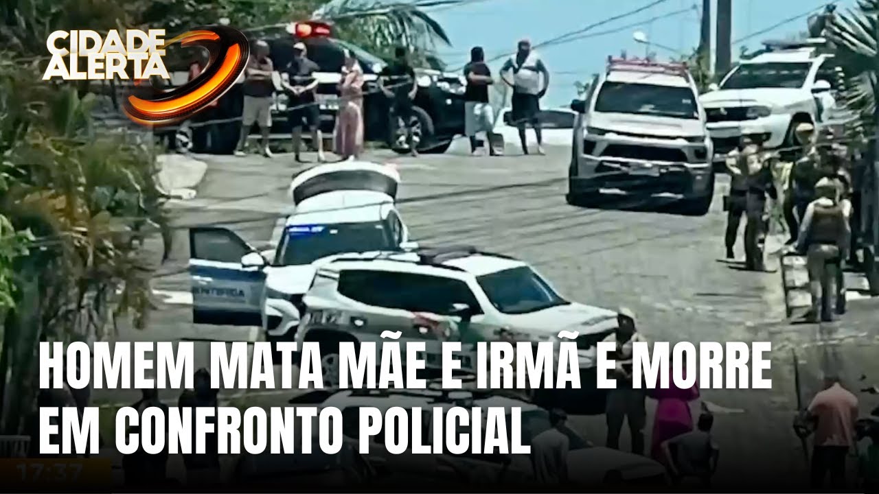 Homem mata mãe e irmã e morre em confronto com a polícia em Criciúma ...