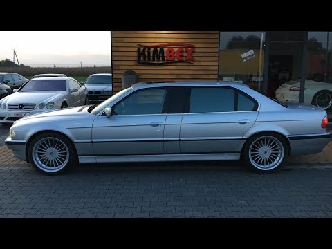 Almost new 1 of 899 BMW L7 750Li E38 2001 19800 km & N73B54 V12 engine/legendary car/BMW ...