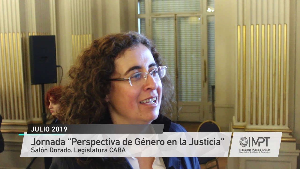 Mary Beloff en la Jornada de Género - YouTube