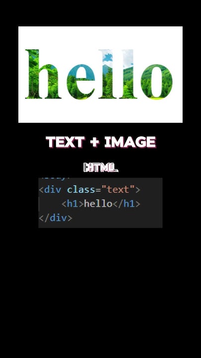 Create Text Masking Using Css Html Shorts Coding Youtube