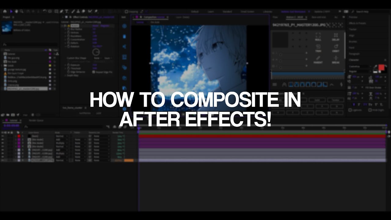 How To Composite For After Effects Manga YouTube how-to-composite-for-after-effects-manga-youtube