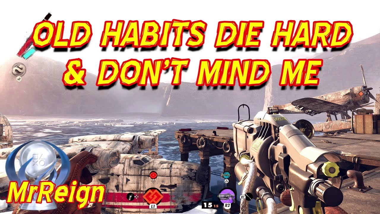 Deathloop - Old Habits Die Hard & Don't Mind Me Trophy Guide - YouTube