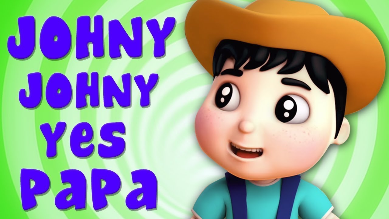 Johnny Johnny Yes Papa Nursery Rhymes। Cartoon Animation Rhymes & Song ...