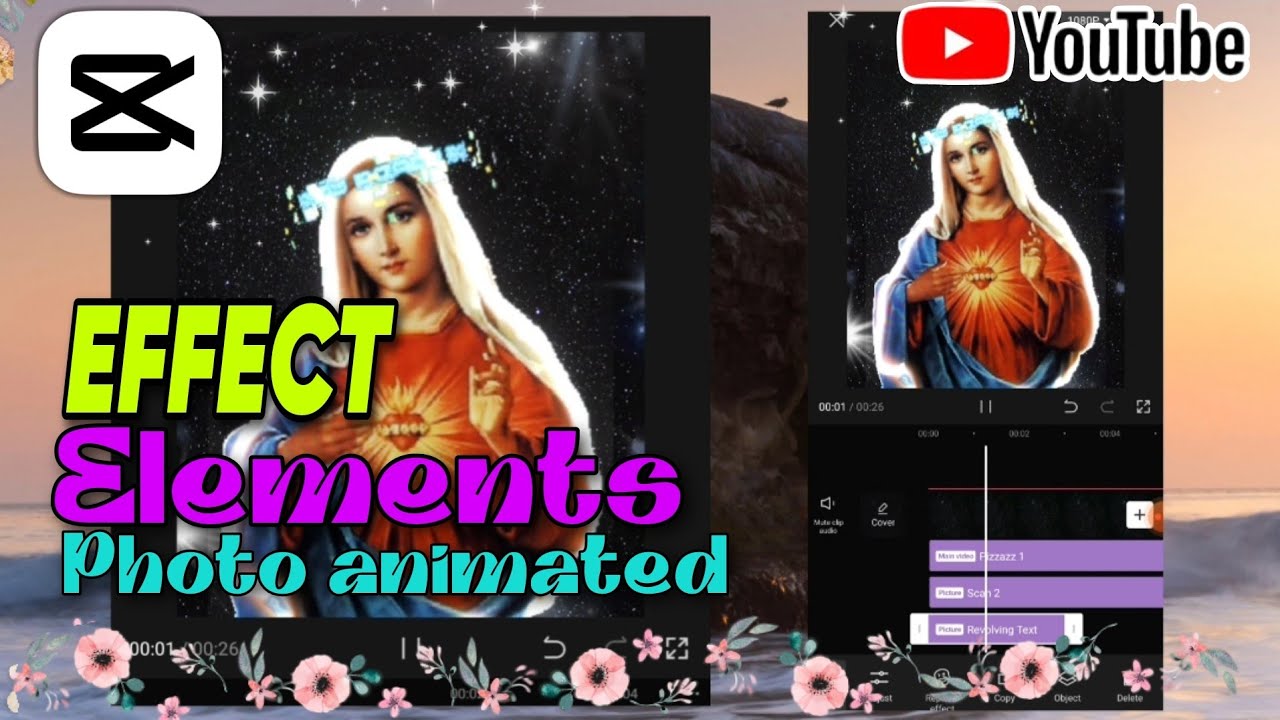 HOW TO EDIT EFFECT ELEMENTS TO ANIMATE PHOTO #capcut #effects #tutorial ...