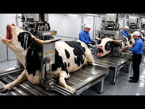 Inside Grey Brahman Bull White Horn Processing Factory | From Horns to Luxury Products