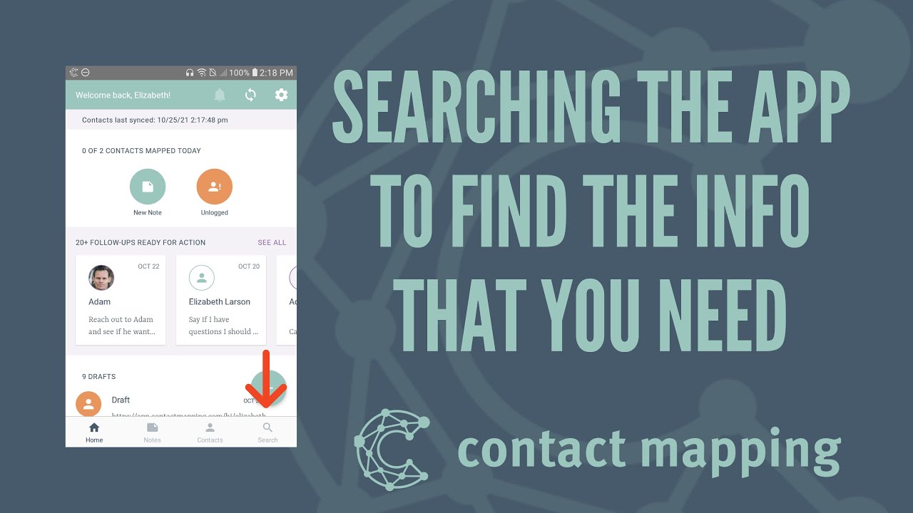 Searching the Contact Mapping for the Information You Need - YouTube