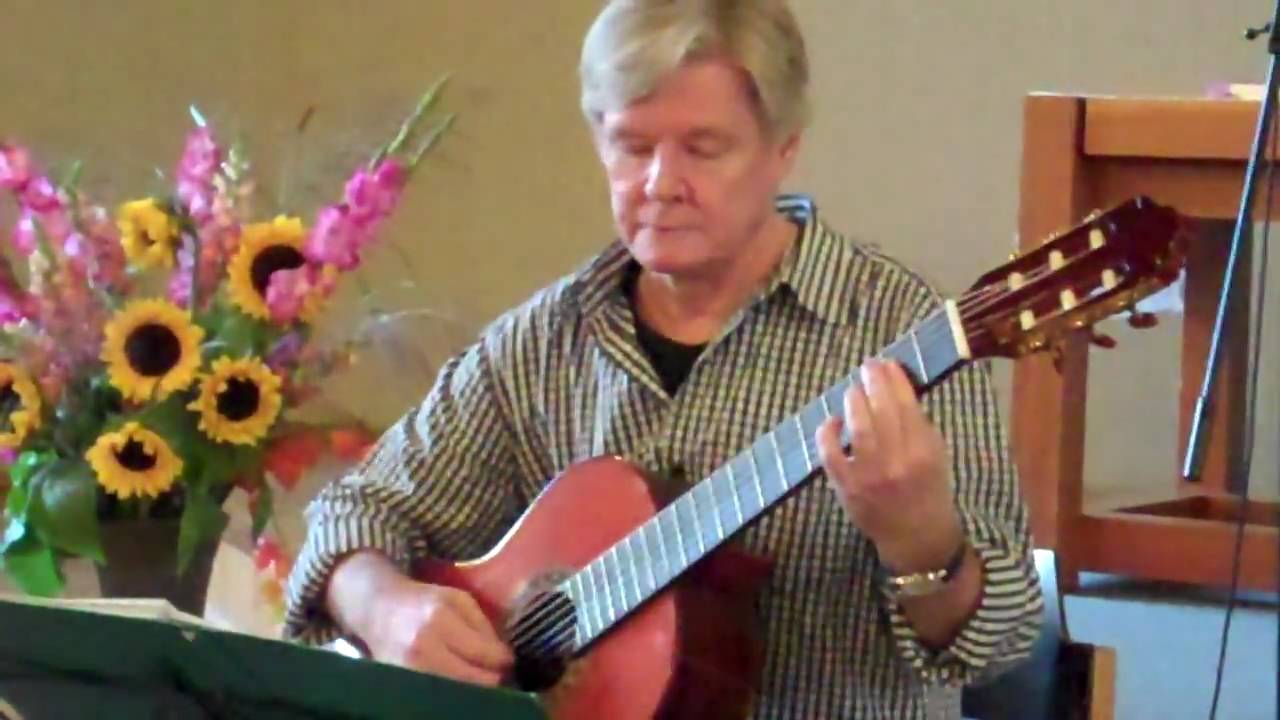 Prelude in D - Johann Sebastian Bach (1685-1750) played by Peter Griggs ...