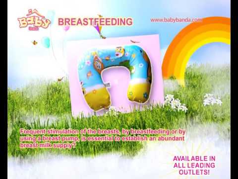 Baby Banda Breastfeeding Pillows - YouTube