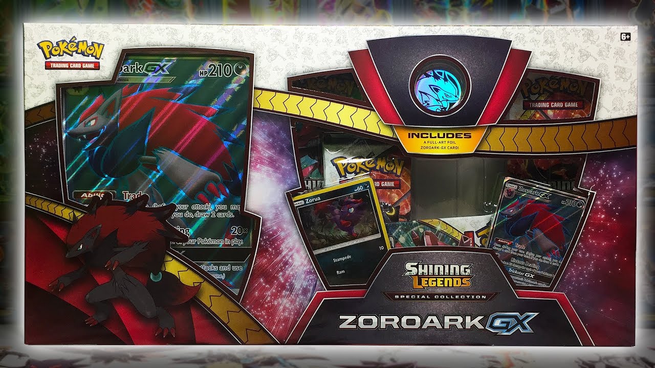 OPENING THE BEST ZOROARK SHINING LEGENDS SPECIAL COLLECTION BOX! - YouTube