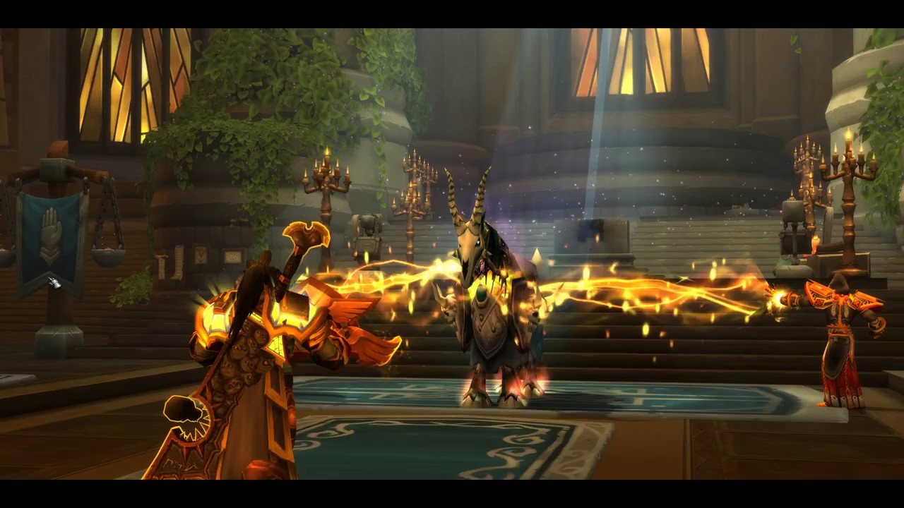 World Of Warcraft Paladin Class Mount Unlock - YouTube