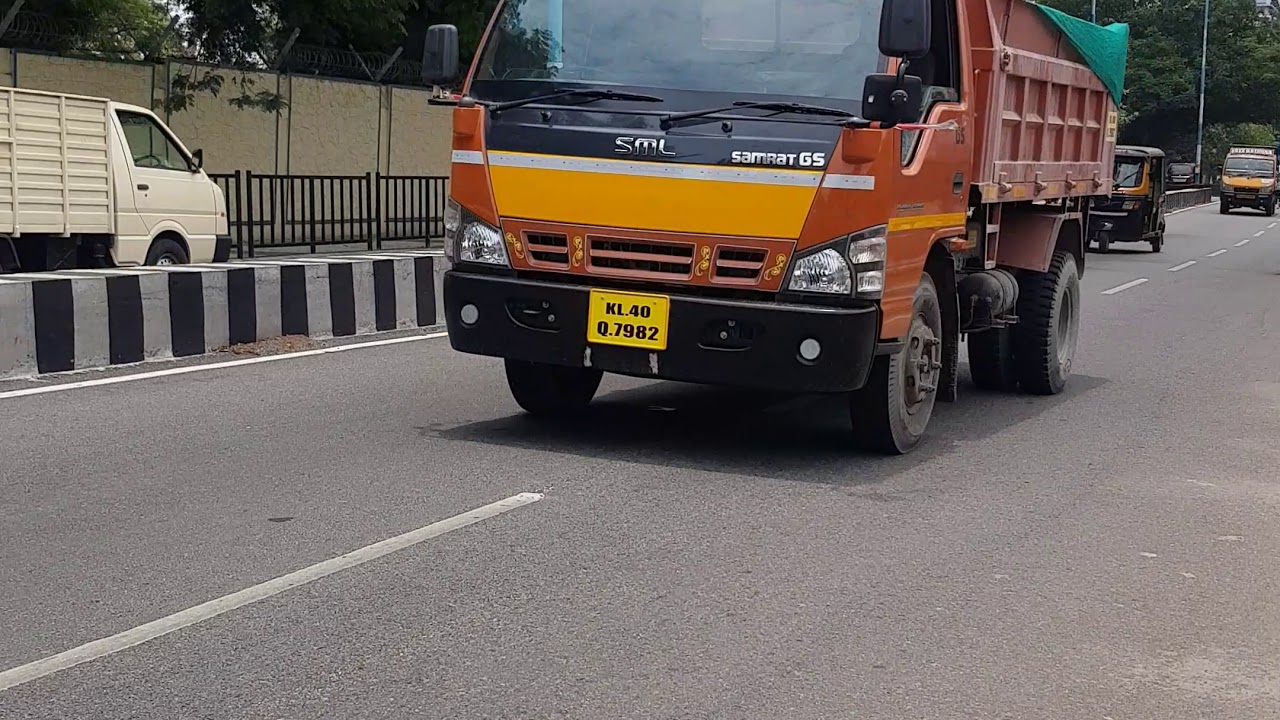 SML GLOBAL SERIES TIPPER TRUCKS IN COCHIN - YouTube