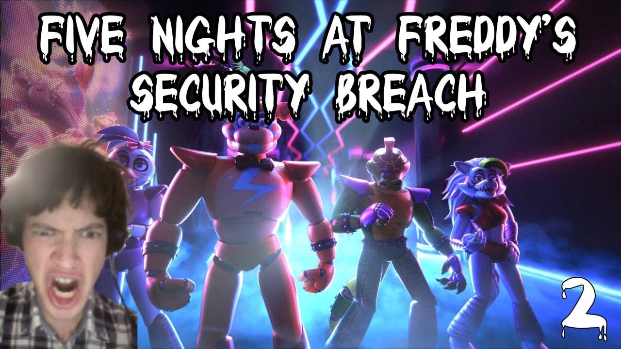Five Nights At Freddy's Security Breach - Part 2 - AVOID THE DEMENTED ...
