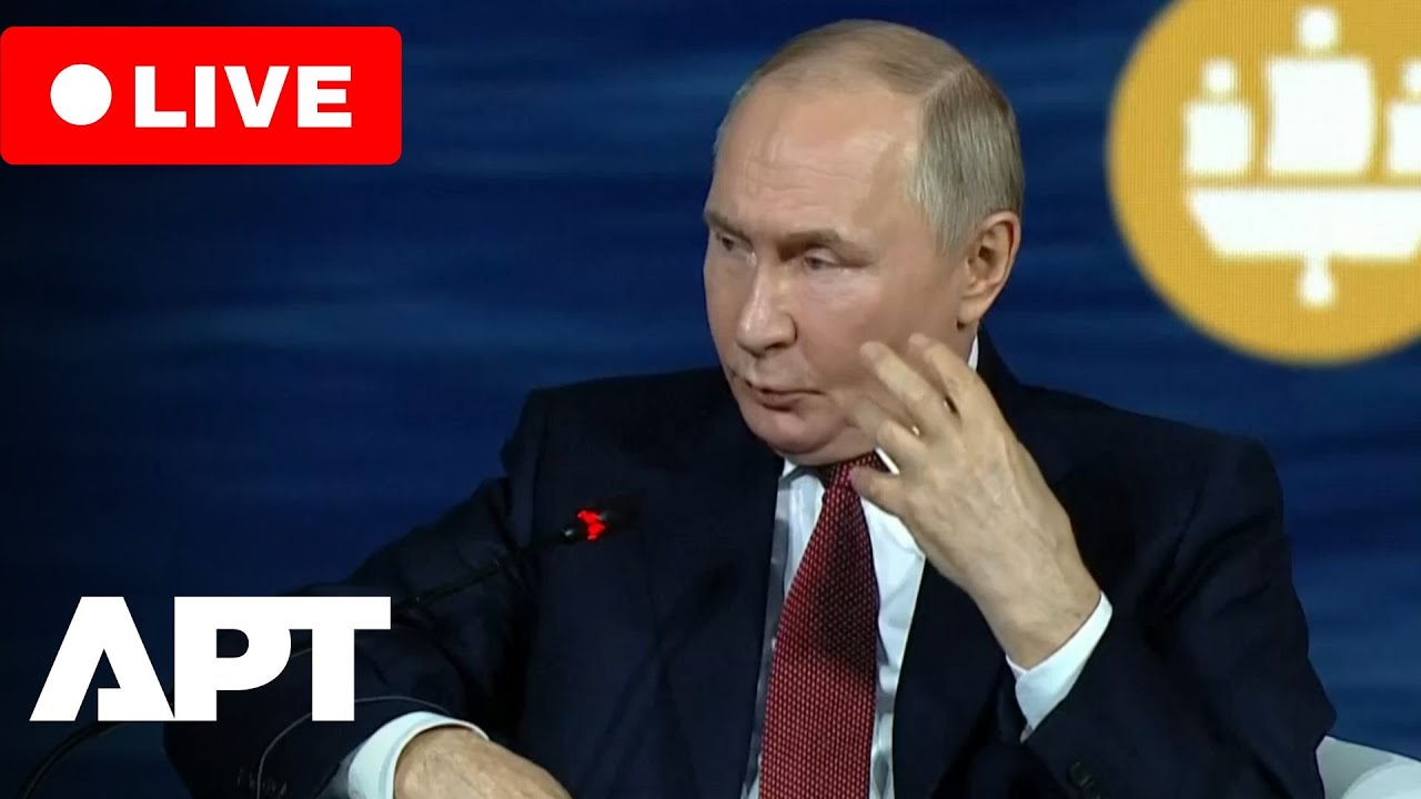 LIVE: Russia’s Putin Delivers Keynote Speech at St. Petersburg Economic ...