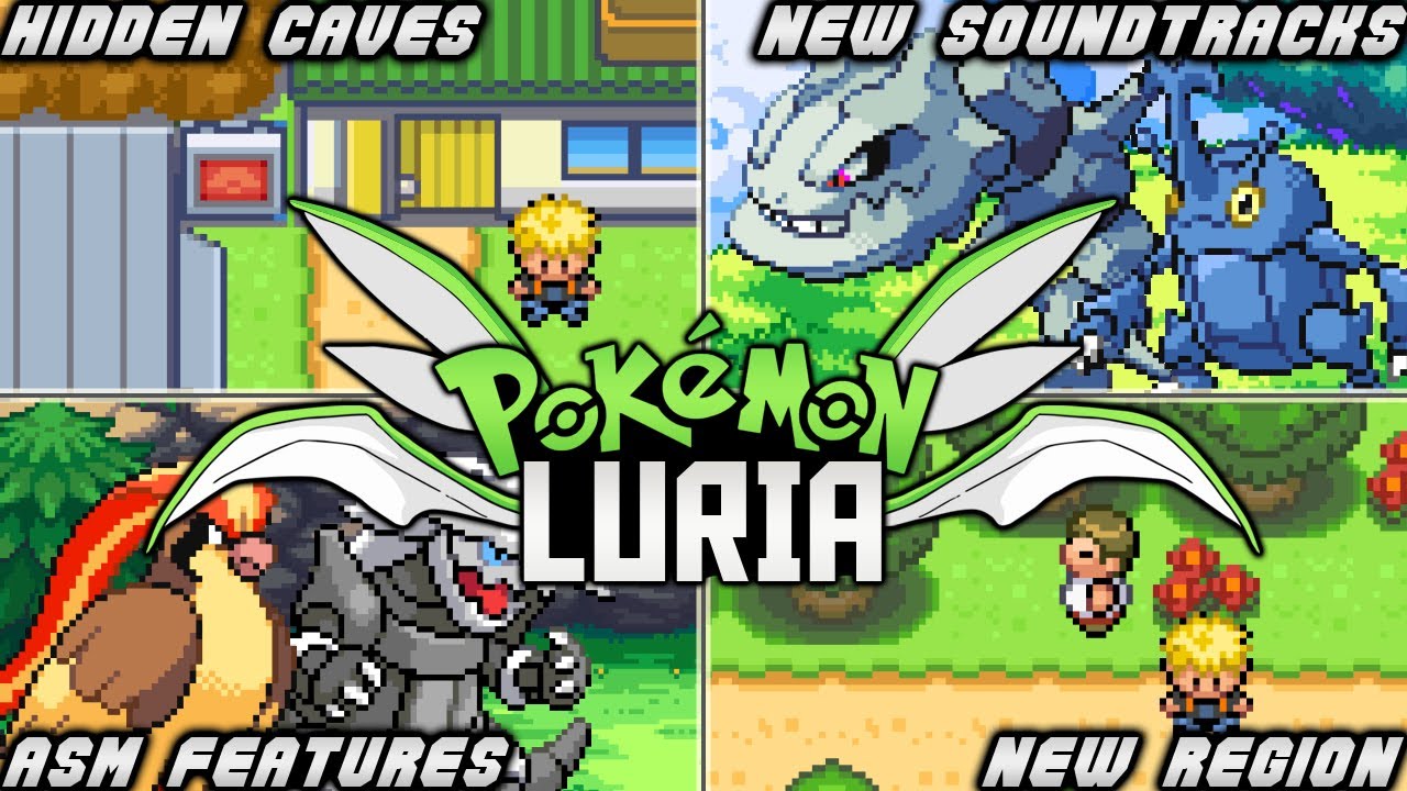New Pokemon GBA Rom With New Region, Hidden Caves, New Story, Upgraded ...