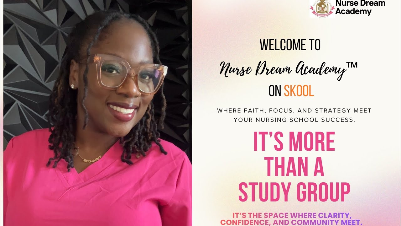 Nurse Dream Academy™: The Nursing School Community You’ve Been Waiting ...